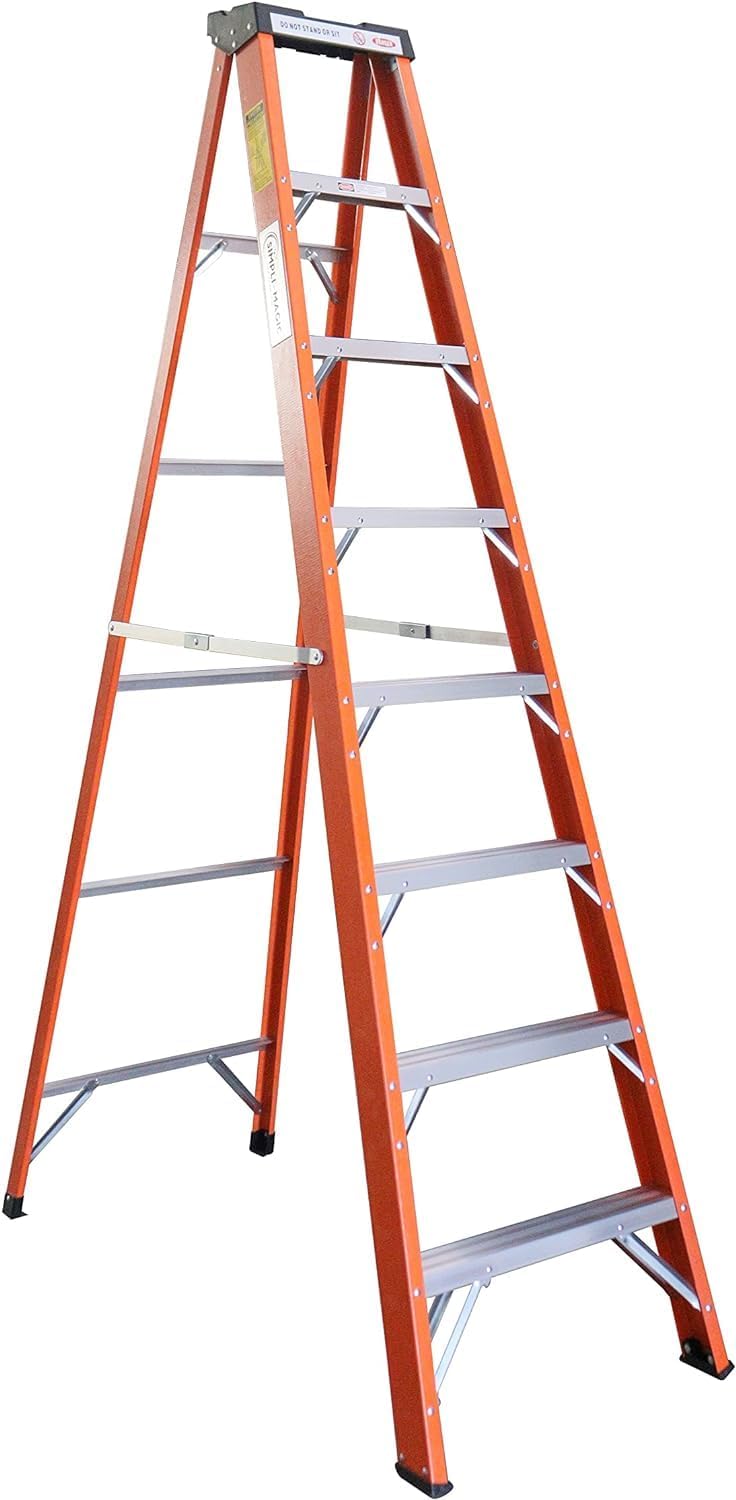 Louisville Ladder 6-Foot Fiberglass Step Ladder, 300-Pound Load ...