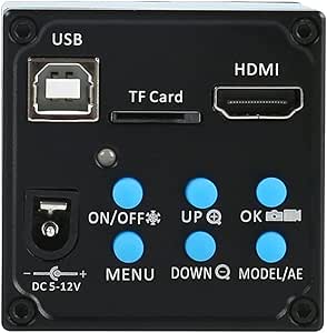 Amazon.co.jp: Microscope Digital 2.0mp HDMI USB 4K Industrial Camera TF ...