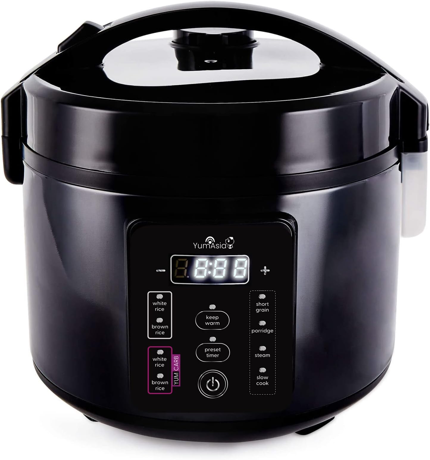 Amazon.com: Hakka Low Carb Rice Cooker, 7 Functions Desuger Rice Pot 4 ...