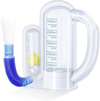 Amazon.com: Incentive Spirometer，Breathing Trainer : Health & Household