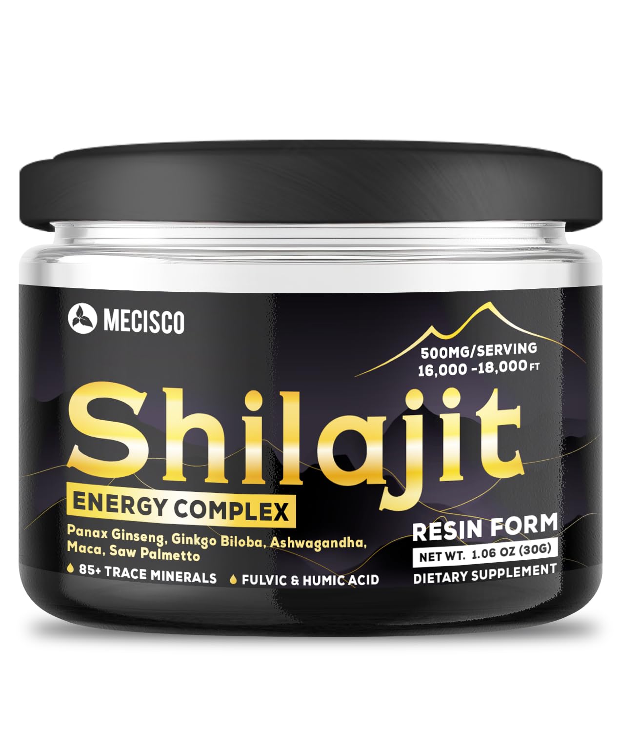 Amazon.com: Shilajit Resin - Shilajit Pure Himalayan Organic Resin with ...