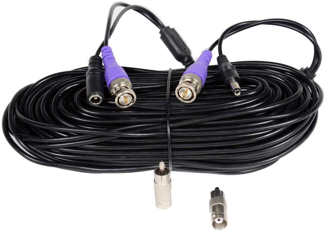 Amazon.com : WildHD 4x200ft BNC Cable All-in-One Siamese Video and ...