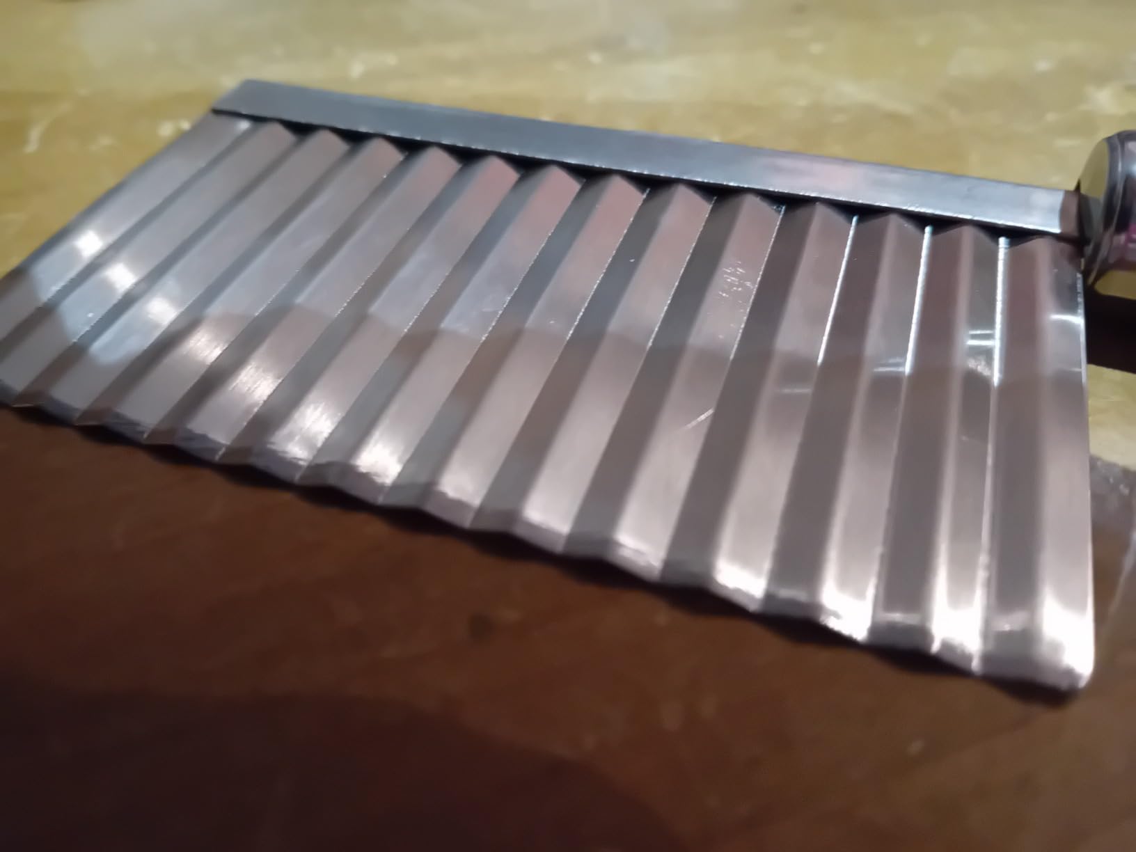 Luckious Stainless Steel Potato Chipper Chip Cutter, Crinkle Choppers ...