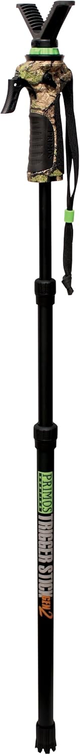 Primos 65802 Tall Monopod Trigger Stick, 33-65"