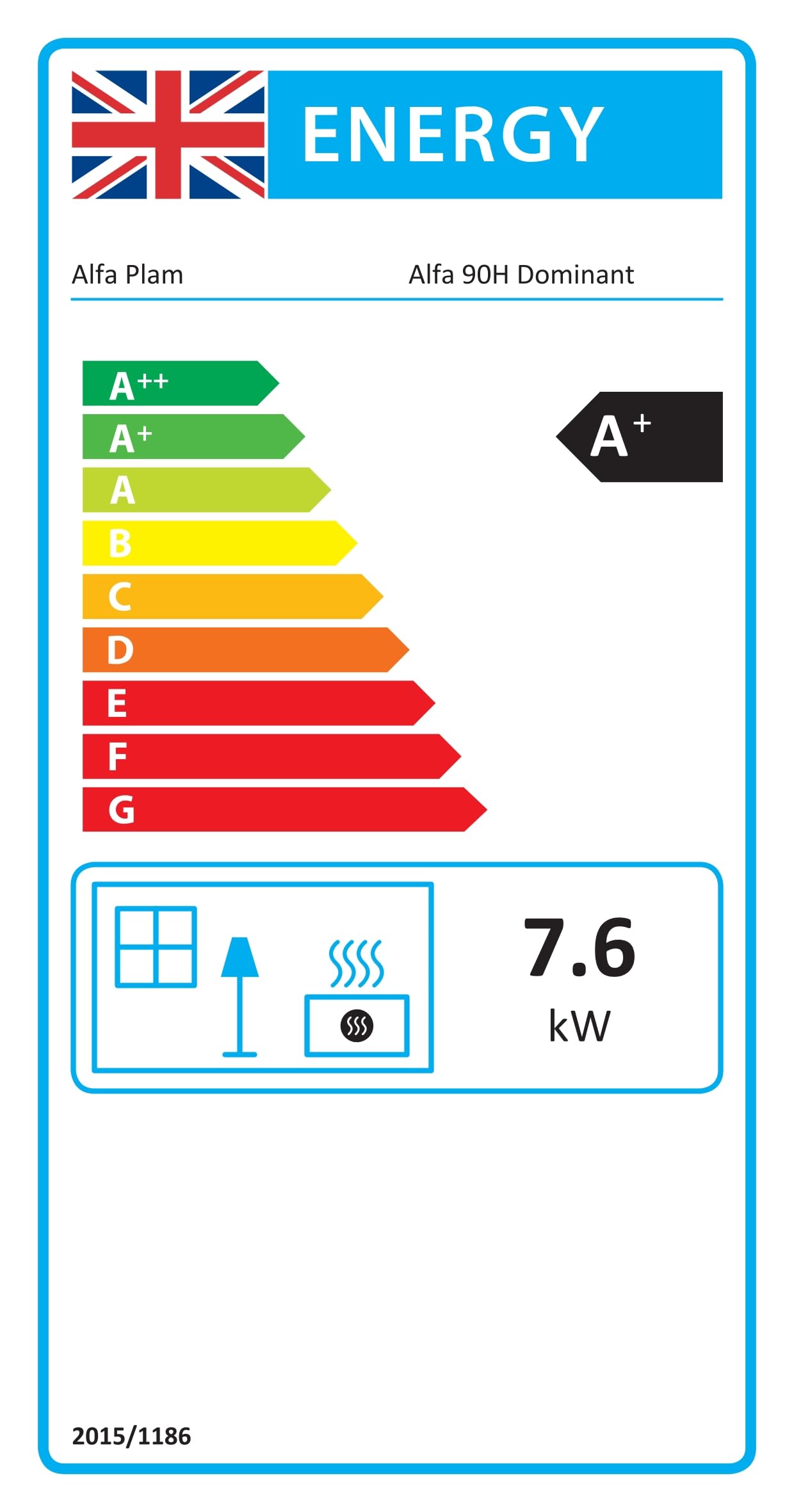 NRG Multifuel Stove 7 KW Cast Iron Multi Fuel Wood Burning Stove Eco ...