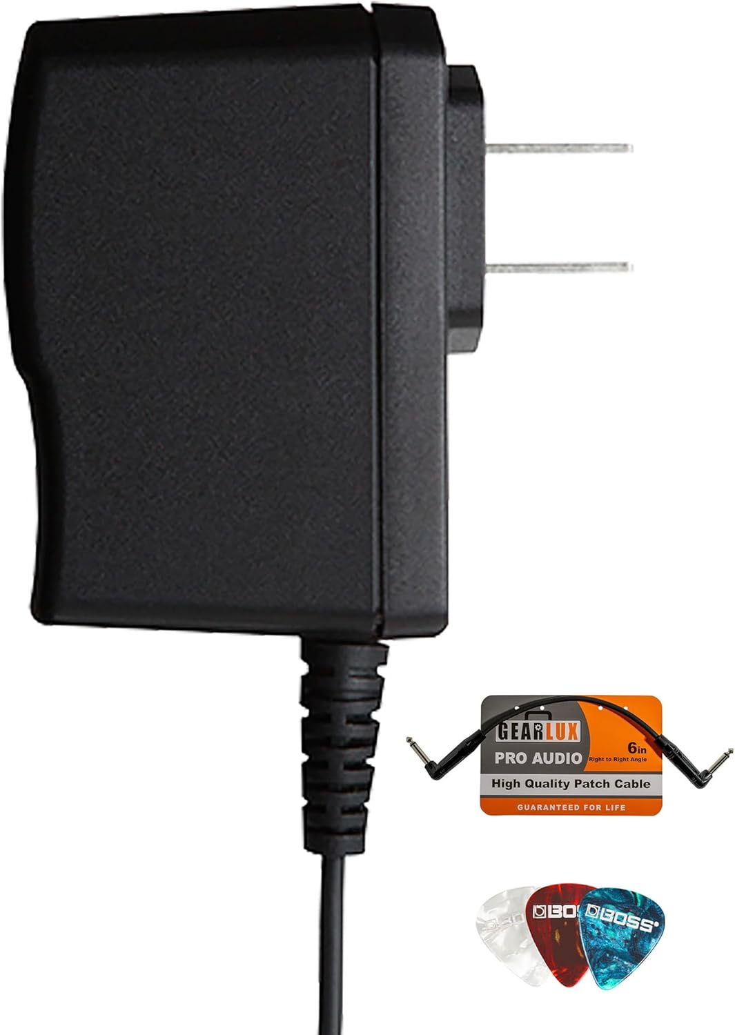 Amazon.com: Boss PSA-120S2 Power Adapter Bundle with Patch Cable and ...