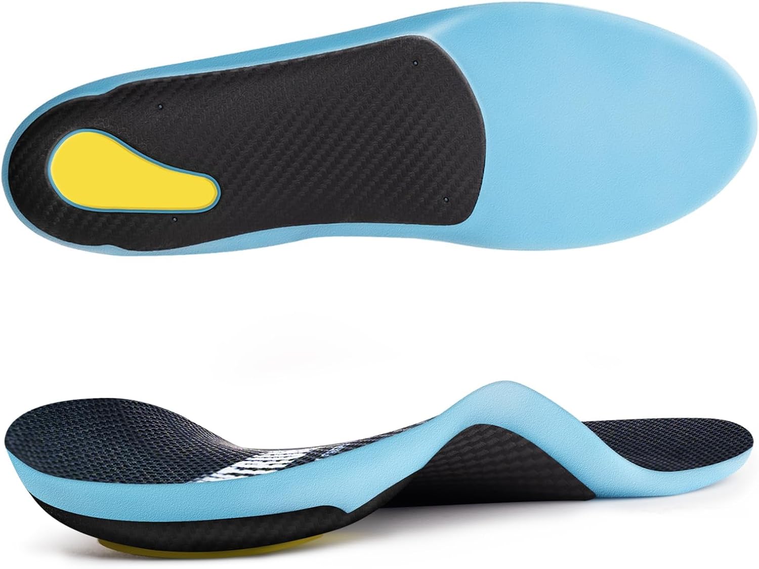 Amazon.com: Heavy Duty Arch Support Insoles (220+ lbs): Plantar ...