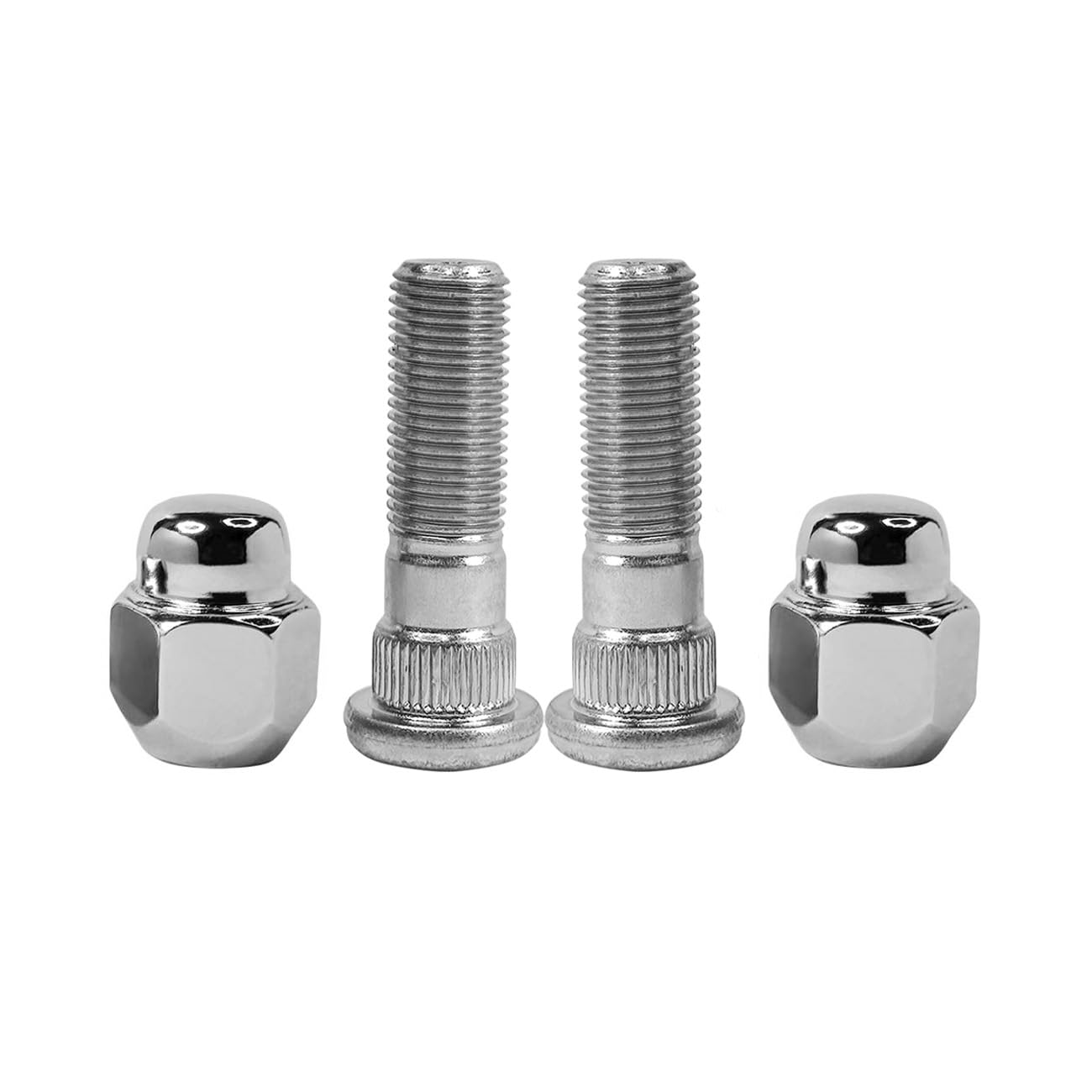 Amazon.com: Mysttoo M12x1.25 Wheel Hub Bolt Lug Stud Nut Set Compatible ...