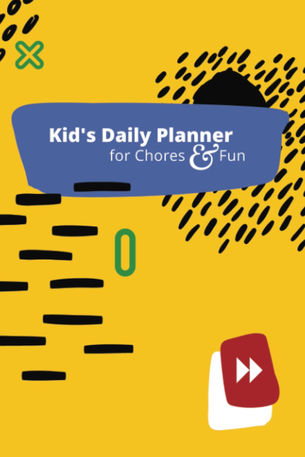 Amazon.com: Kid's Daily Planner for Chores & Fun: Daily and monthly ...