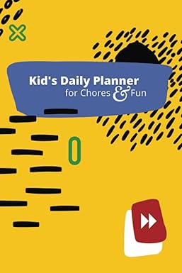 Amazon.com: Kid's Daily Planner for Chores & Fun: Daily and monthly ...