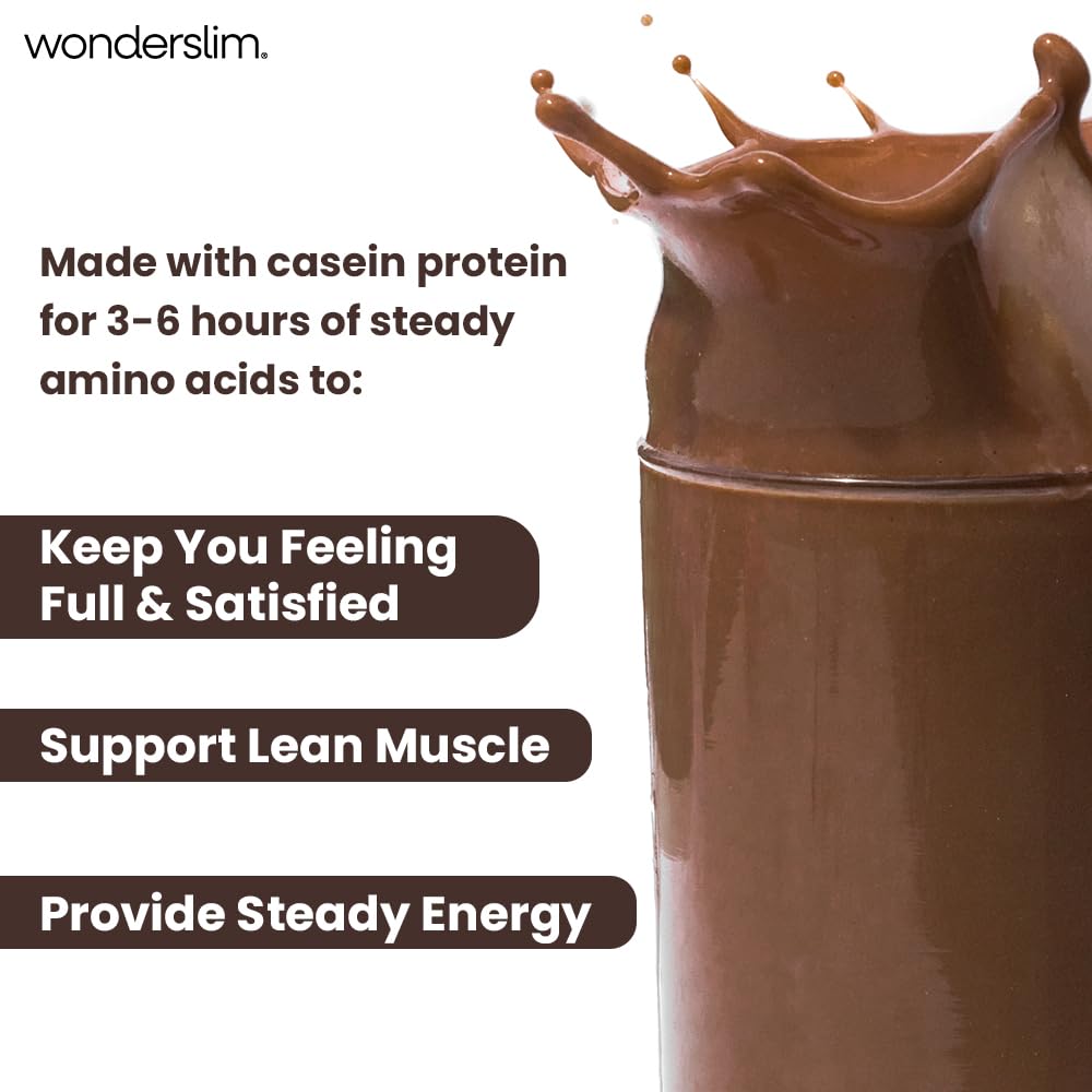 Snapklik.com : WonderSlim Meal Replacement Shake, Dark Cocoa Cream, 15g ...