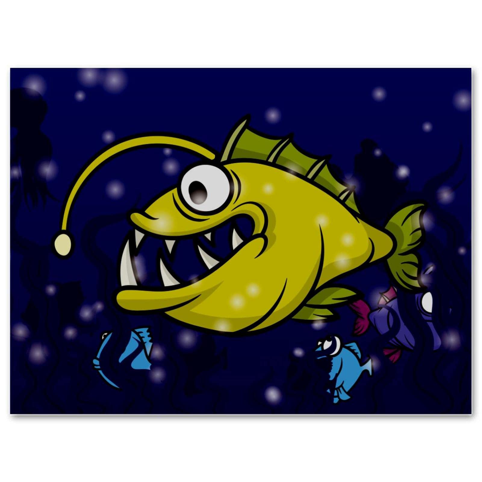 Angler Fish Painting