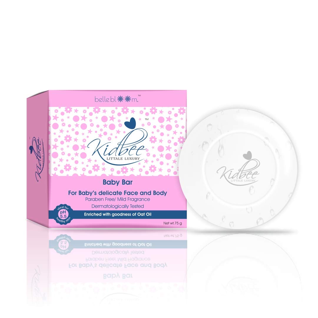 KidBee Baby Soap with Goodness of Oat Oil (75gm) : Amazon.in: Baby Products