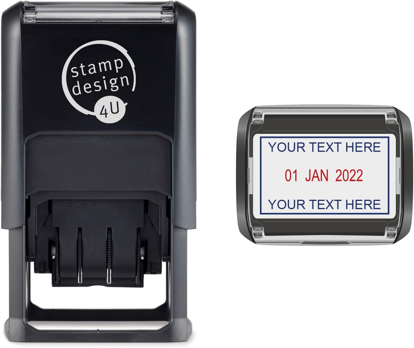 Trodat Printy 4810 Self Inking Date Stamp - Day, Months, (In Letters ...