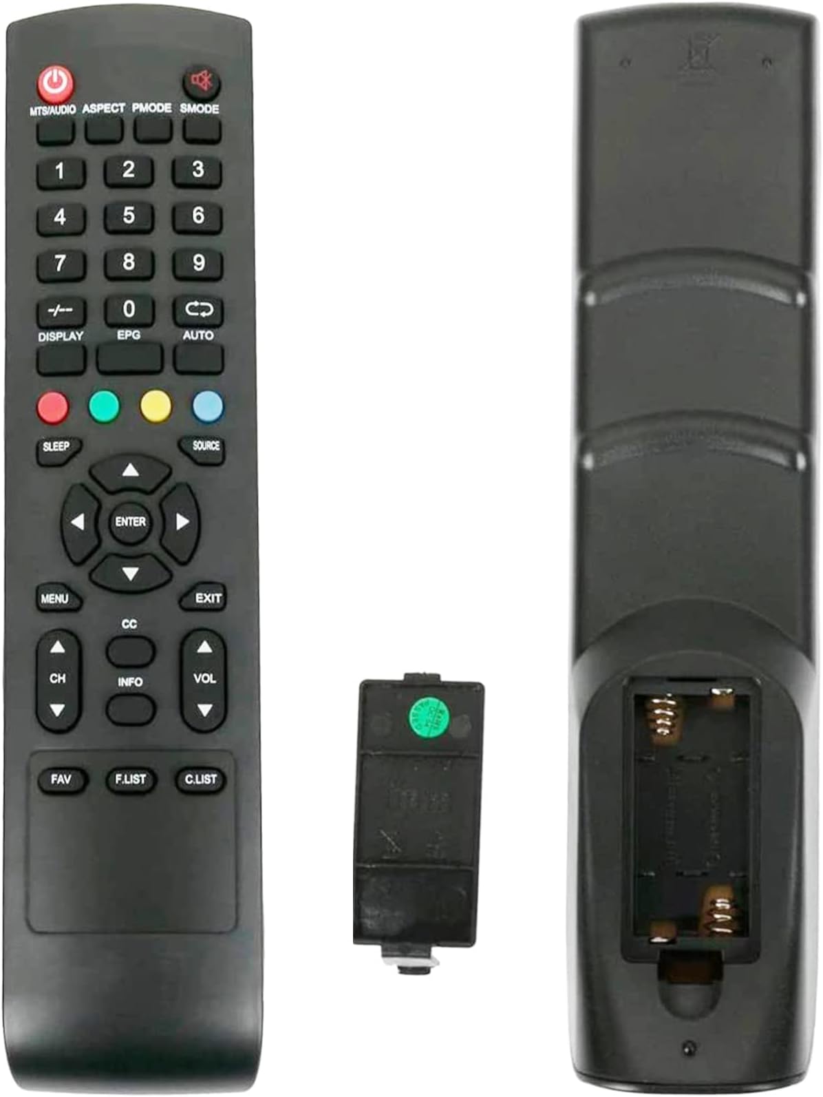 Amazon.com: Remote Control Replacement for Proscan TV PLDED3273A ...