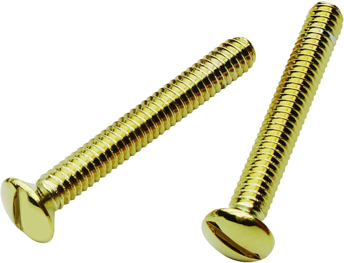 Amazon.com: Plumb PAK Corporation ACE826-12PB Face Plate Screws 2 ...