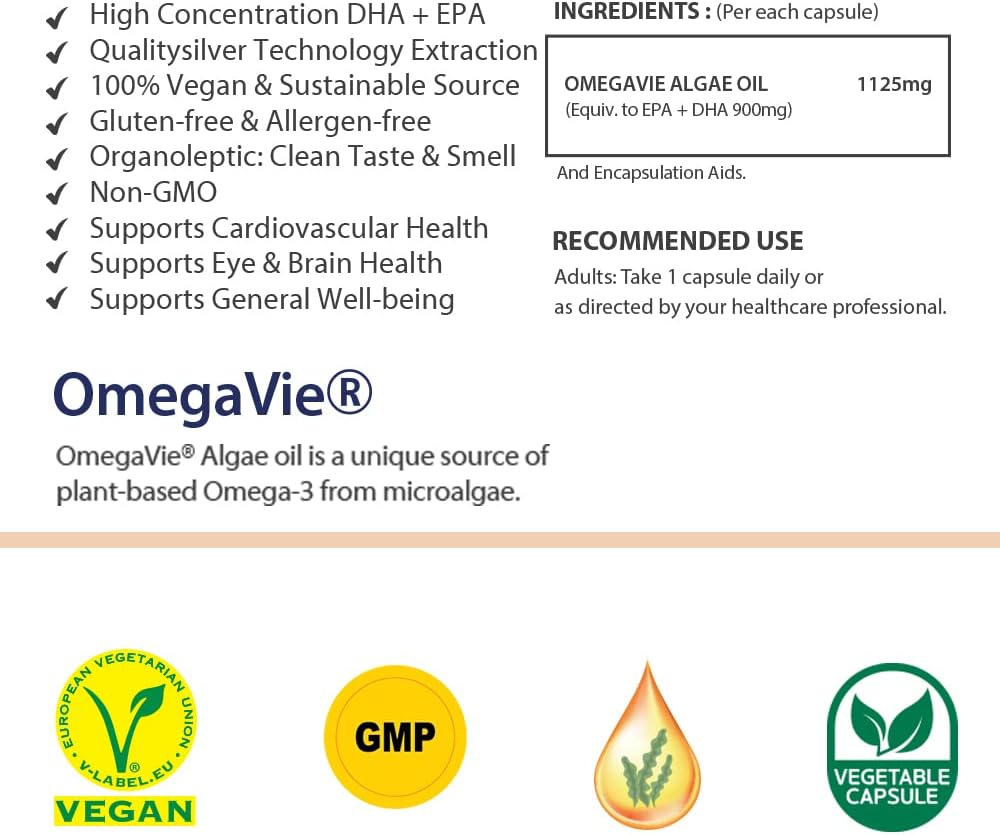hi well Premium Superior rTG Omega 3 90Cápsulas de cápsulas blandas vegetales – Yaxa Colombia