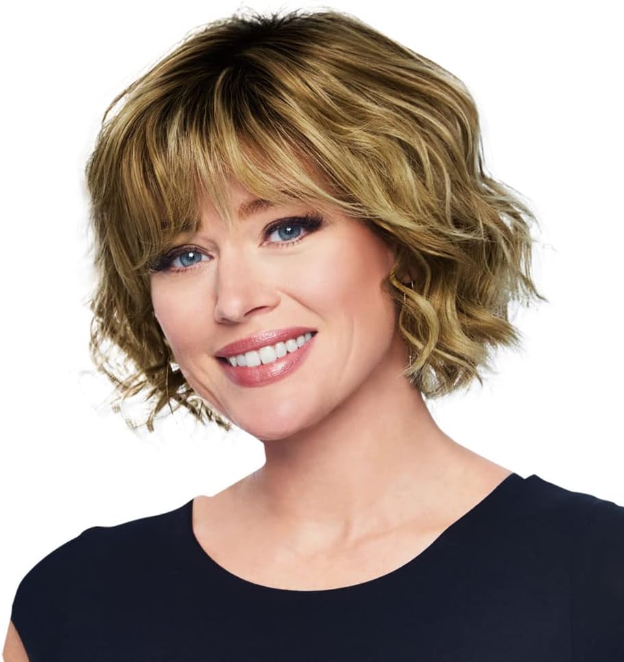 Amazon.com : Hairuwear Hairdo Sweetly Waved Cropped Chin Length Soft ...