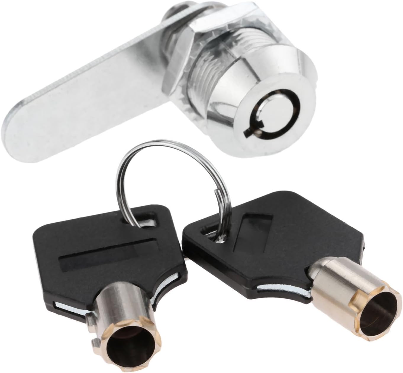 Drawer Tubular Cam Lock 20mm, Mailbox Lock Cabinet Cylinder Lock with 2 ...