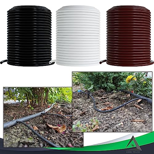 Snapklik.com : 1/4 Drip Irrigation Tubing, 50 Feet, Flexible PVC ...