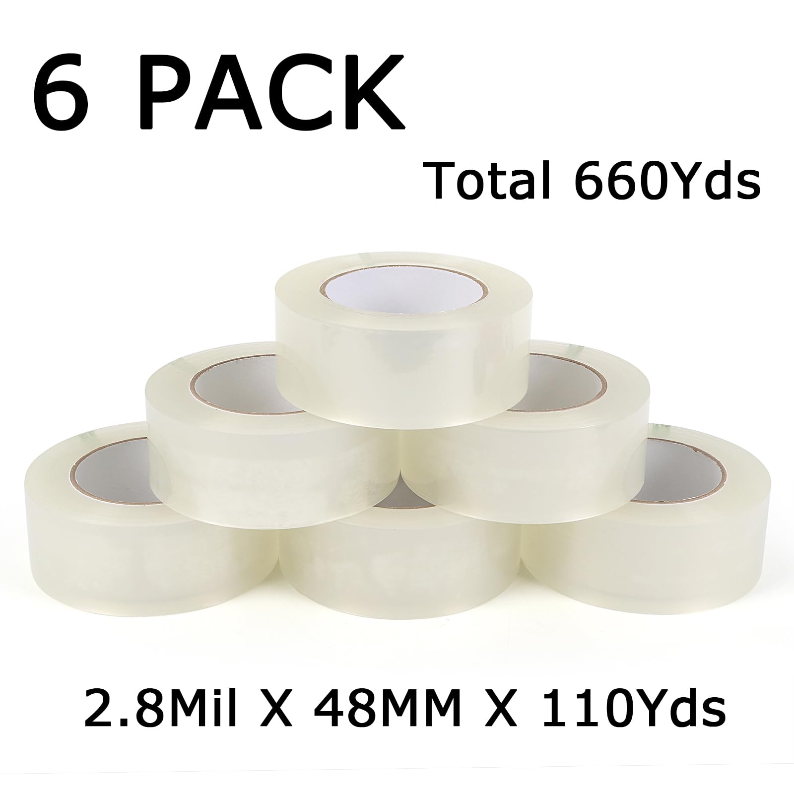 Clear Masking Tape Packing Tape, Clear Heavy Duty Packaging Carton Tape ...