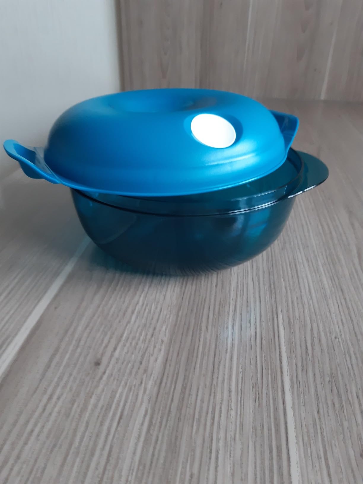 Tupperware Mikrowelle Mikro-Fix 1,5 L türkis rund I52 Dose Micro Mikro ...