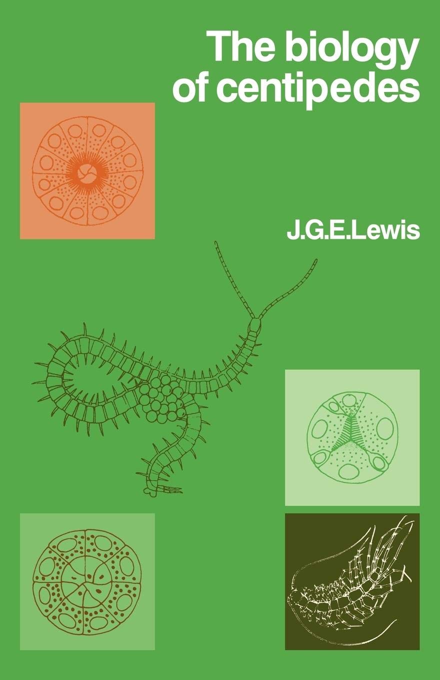 Amazon.com: The Biology of Centipedes: 9780521034111: Lewis, J. G. E ...