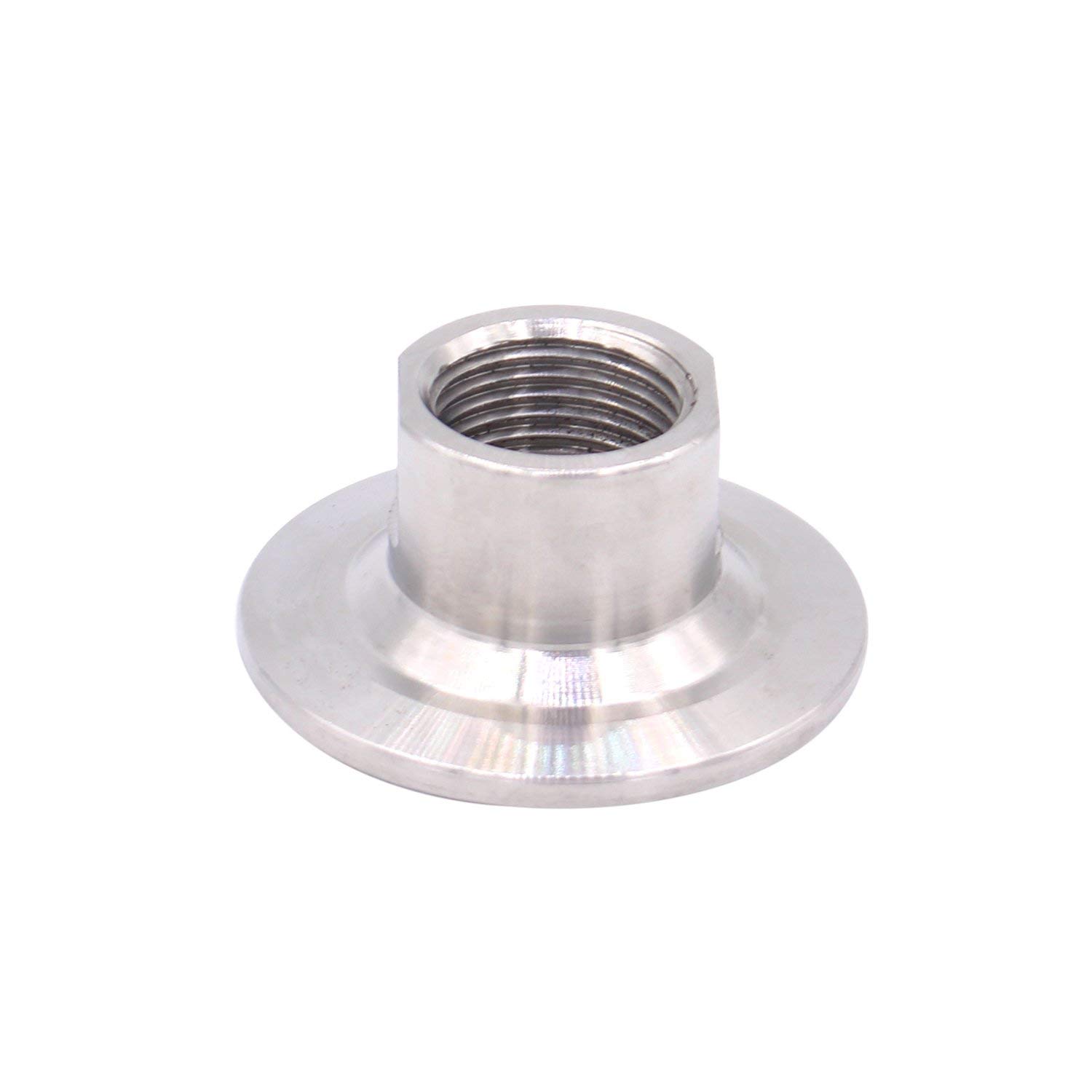 Snapklik.com : 1.5" Sanitary Tri Clamp To 1/2" NPT Female Tri Clover