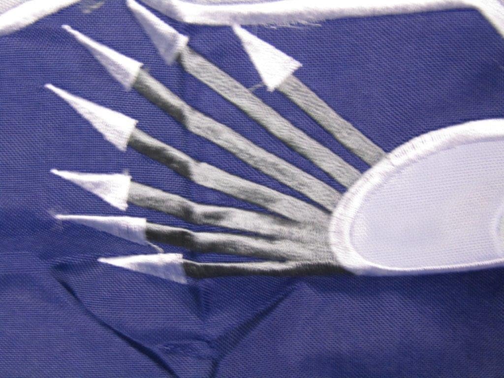 Bandera de nailon 300D bordada de alta calidad con bordado de whisky ...