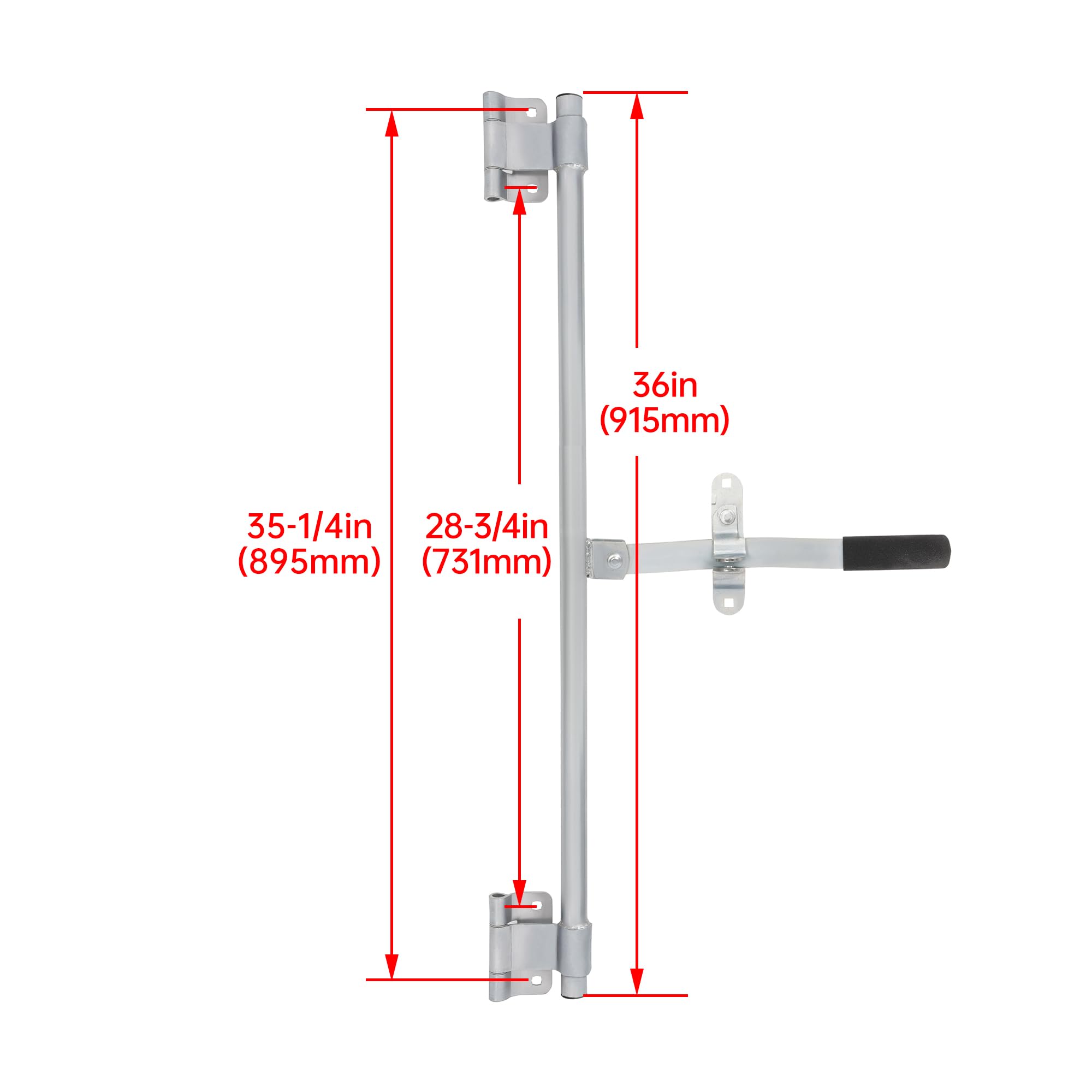 Snapklik.com : 36" Trailer Cam Bar Lock For Enclosed Cargo Trailer ...