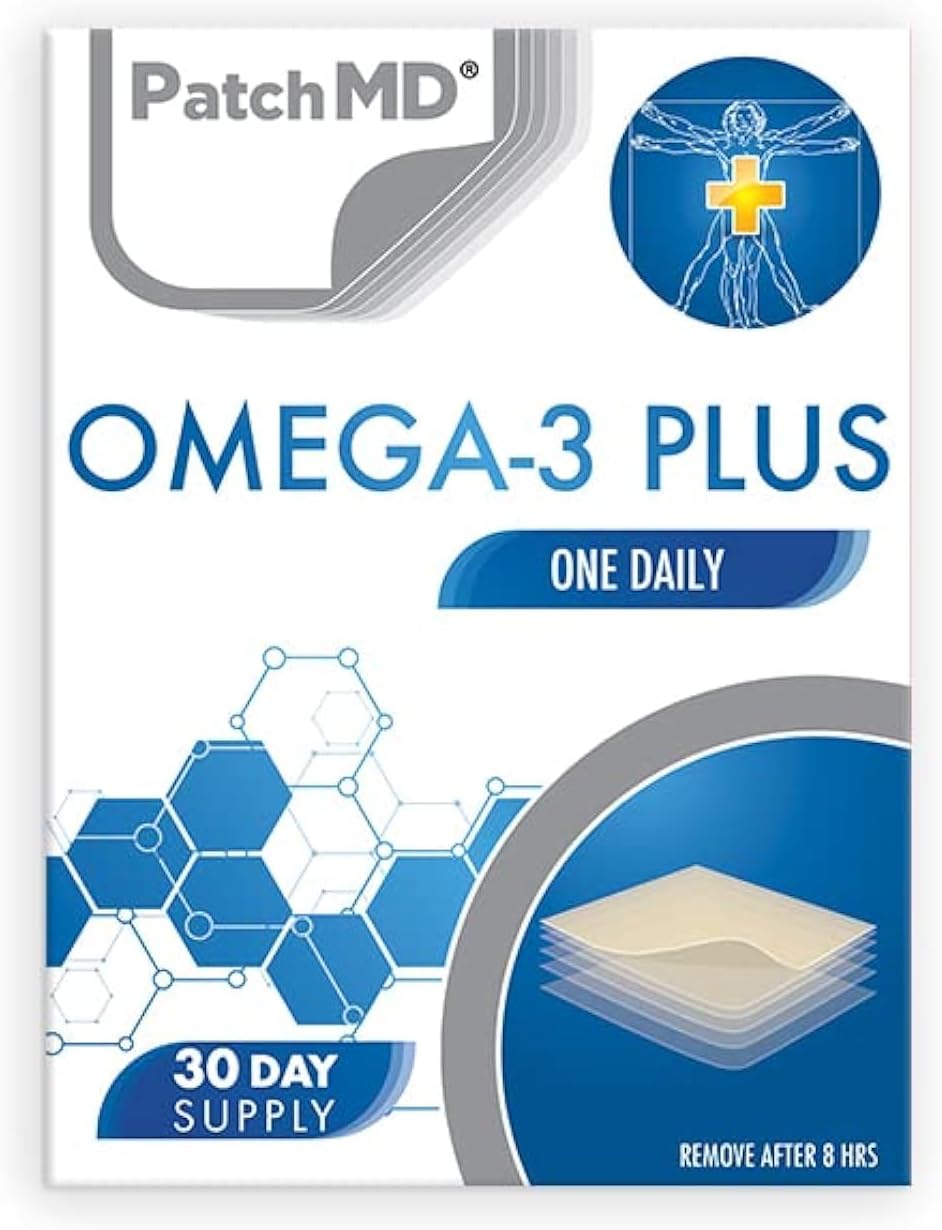 Amazon.com: PatchMD - Omega-3 Plus Patch - 30 Day Supply : Health & Household