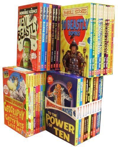 Horrible Series Collection 40 Books Set (Horrible Histories x 10 ...