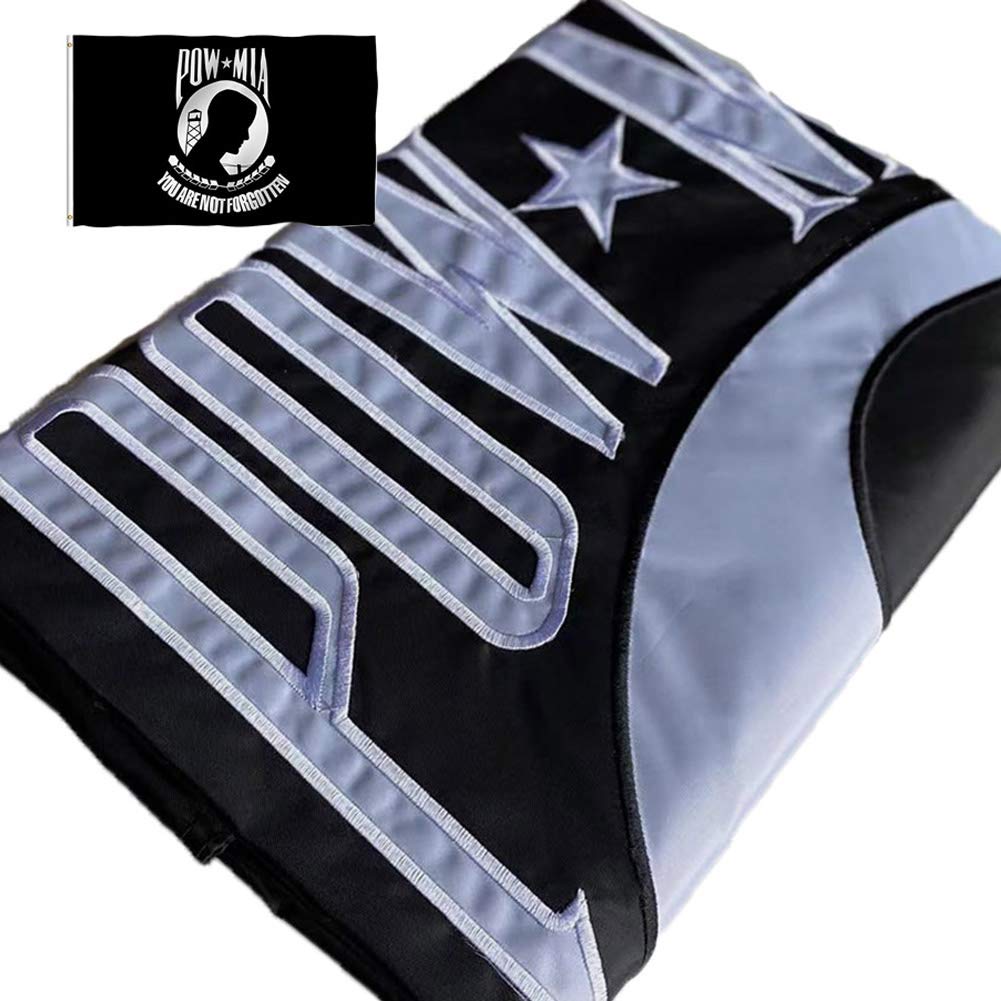 Amazon.com : Jayus Embroidered Pow Mia Flag 3x5 Outdoor Flag- Heavy ...
