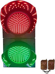 Red Light Green Light LED Traffic Light, AC85-265V 200mm(8inch) Traffic ...