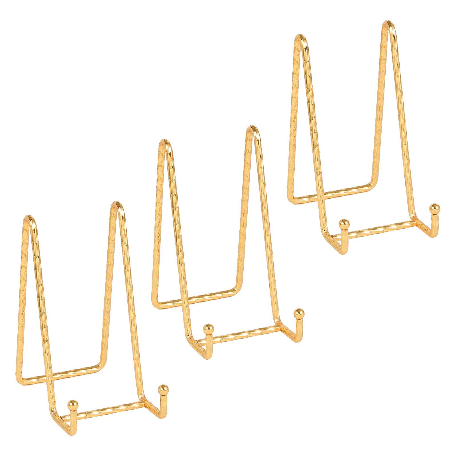 Amazon.com: Plate Holder Easel Display Stand - 6 Inch Twisted Metal ...