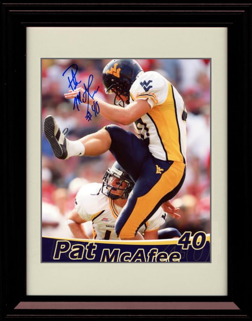 Amazon.com: Pat McAfee - West Virginia Legend - Autograph Promo Print ...
