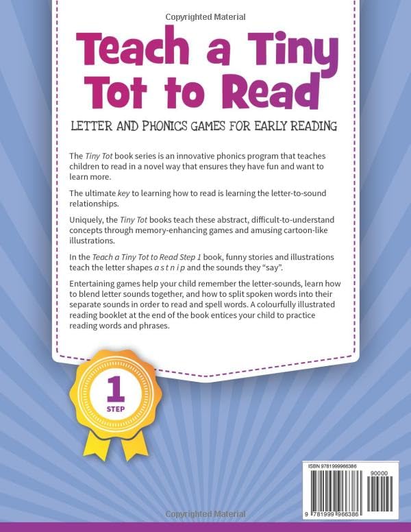 Snapklik.com : Teach A Tiny Tot To Read: Letter And Phonics Games For ...