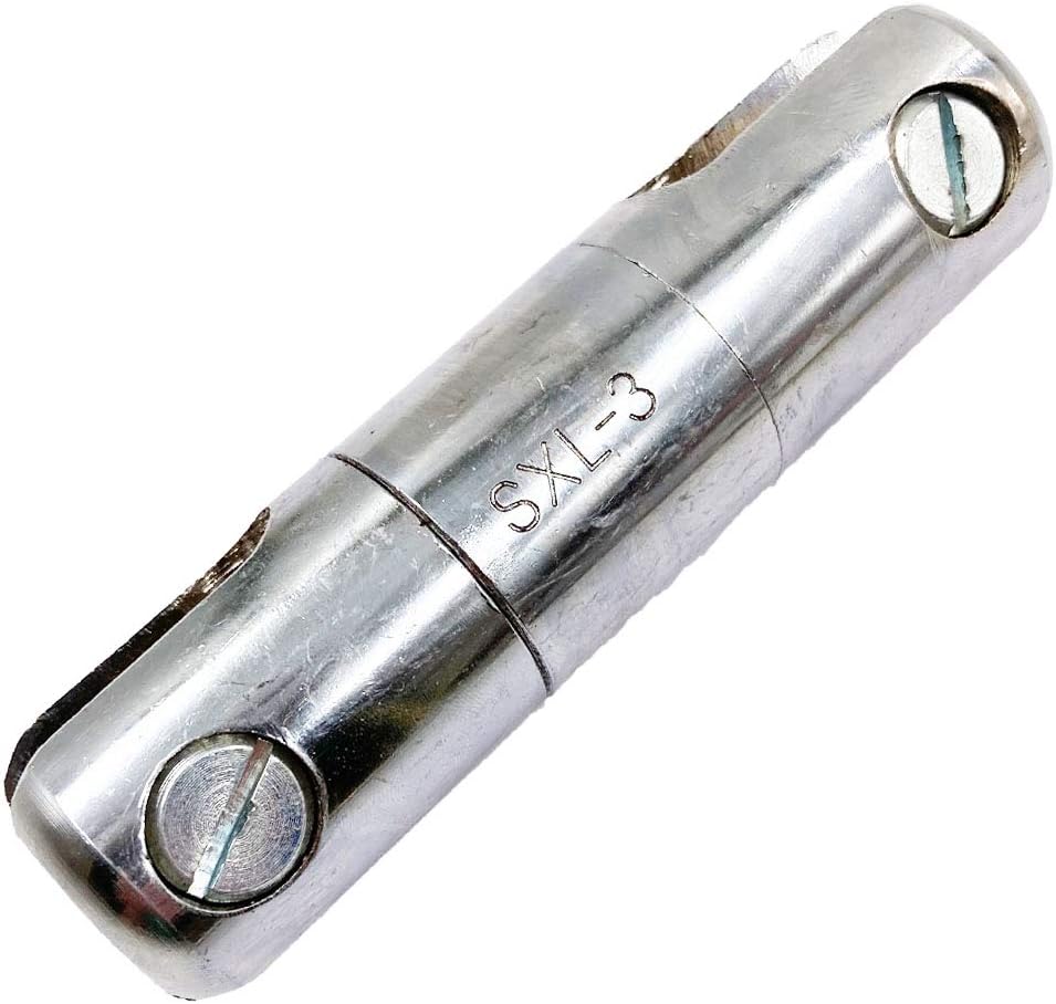 Jewboer Cable Pulling Swivel, Wire Line Rope Ball Bearing Swivel 3 Ton ...