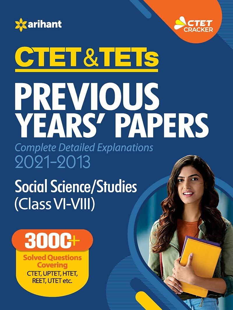 Arihant Ctet And Tets Previous Years Papers 2021 2013 Paper ...