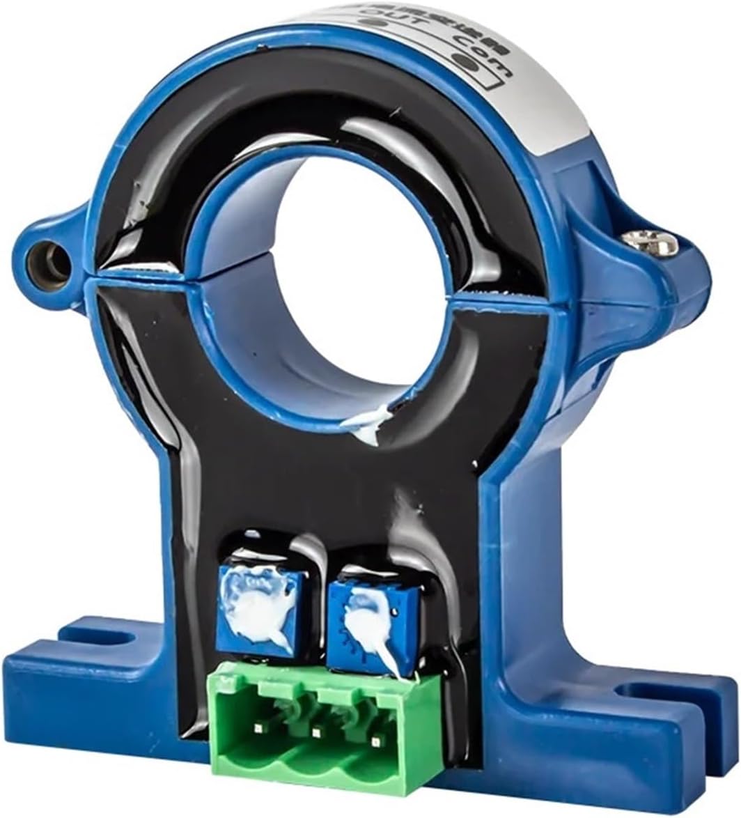 Amazon.co.jp: DC 電流トランスミッター DC24V 20mm 穴 50A 100A から 4-20ma 0-10V AC DC 電流センサー RS485 AC DC 電流 ...