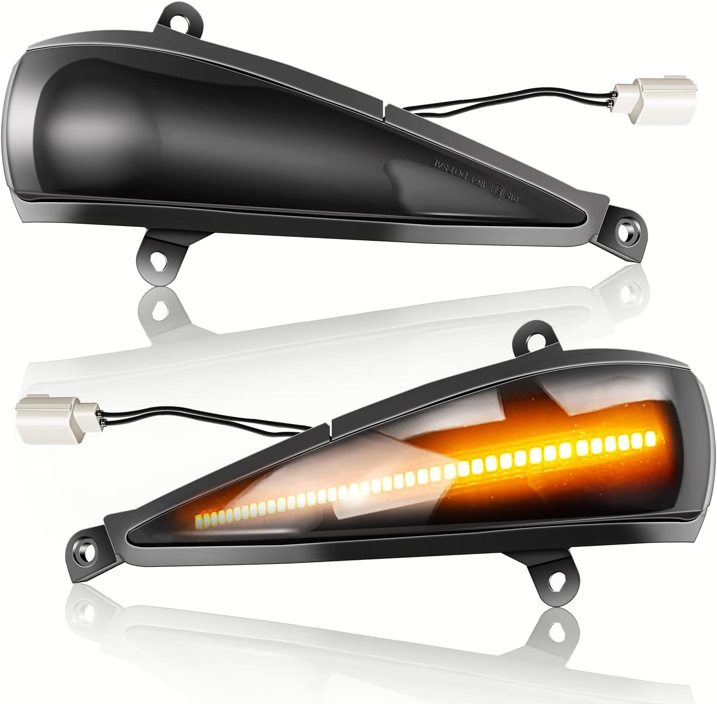 Asasytal Turn Signal Light Dynamic Rearview Mirror Side Indicator LED ...
