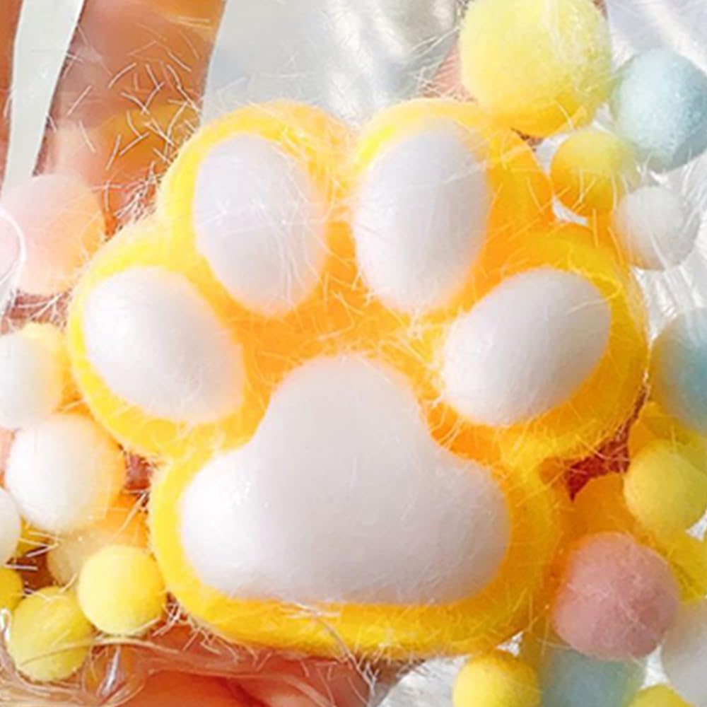 Amazon.com: Handmade Taba Squishy Cat Paw Squeeze Toys, 2025 New Kawaii ...