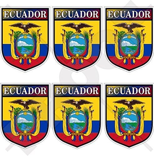 Amazon.com: ECUADOR Ecuadorian Shield, South America 40mm (1,6") Mobile ...