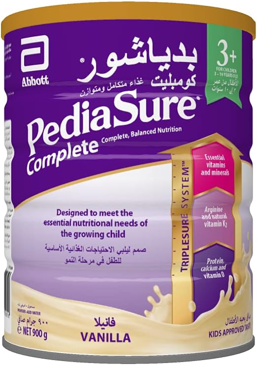 Pediasure Vanilla 3 Plus Nutrition Supplement 900 g : Buy Online at ...