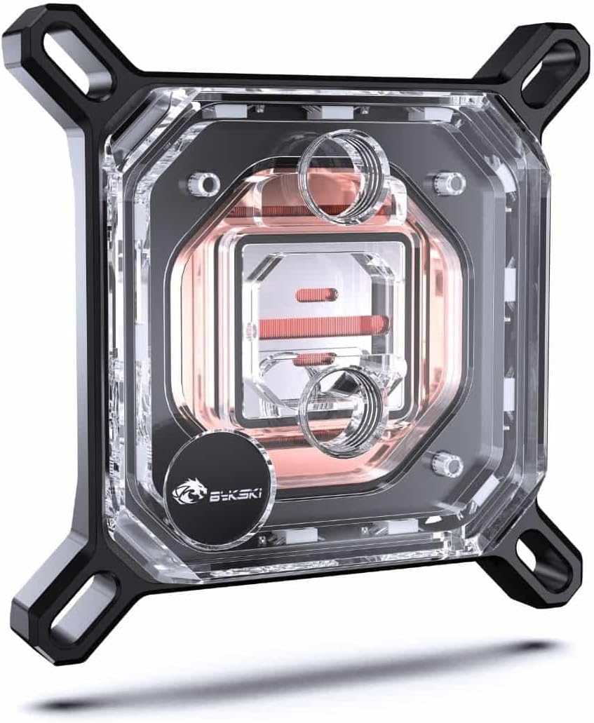 Amazon.com: Bykski CPU-XPR-I-V3 CPU Water Cooling Block - PMMA w/ 5v Addressable RGB (RBW)(LGA ...