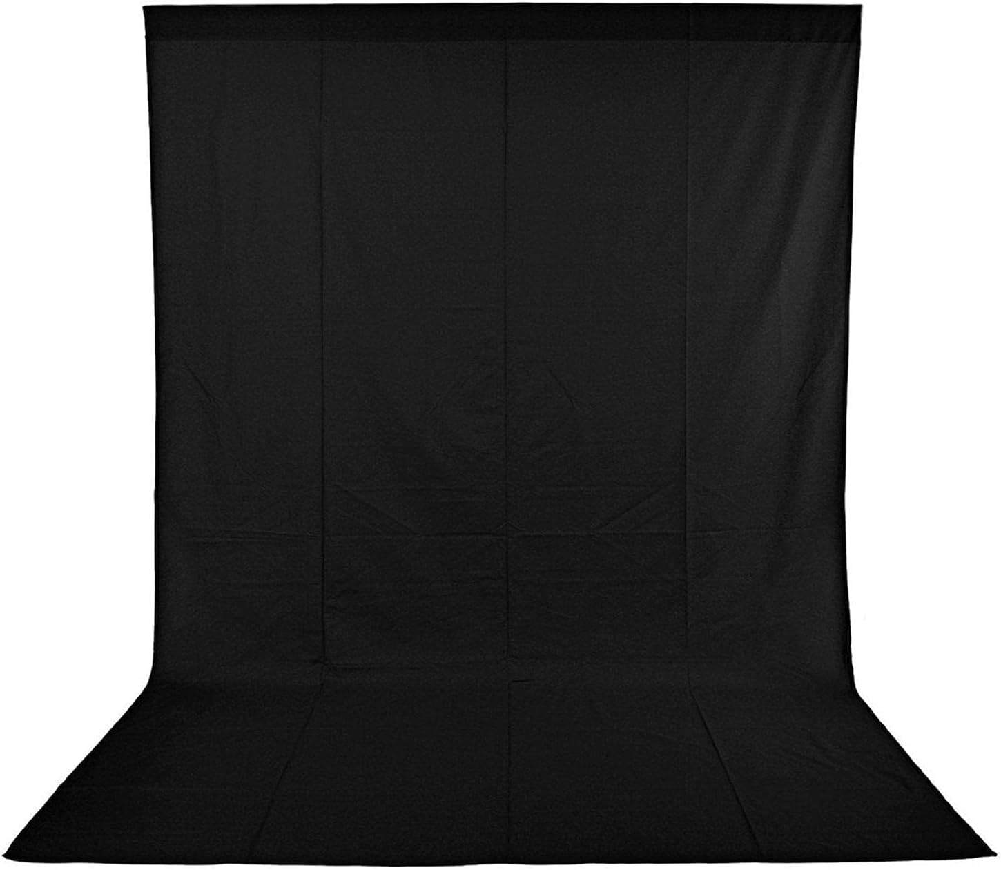 3M*5M Cotton Cloth Washed and Iron Photography Backdrop - Black: Buy ...