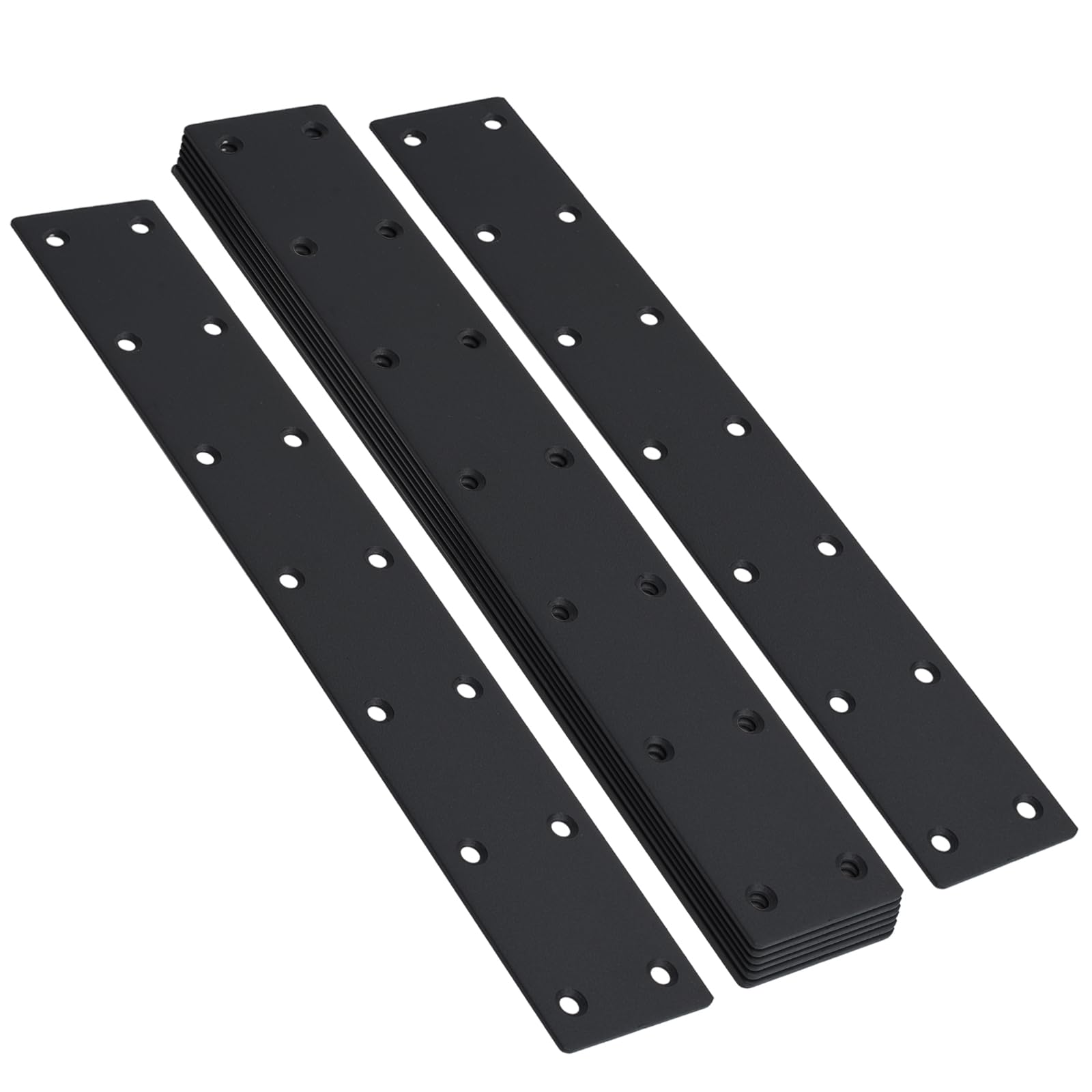 Amazon.com: 12-3/4”Long Black Flat Mending Plate with 14 Counter Sunk ...
