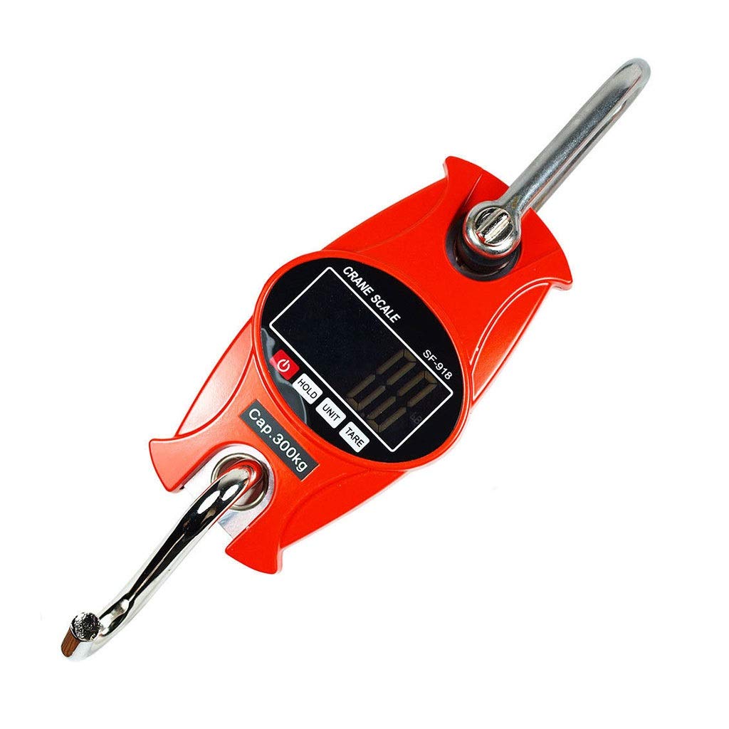 Buy LJP Hanging Scale, 300 Kg / 660 lb Industrial Heavy Duty Digital ...