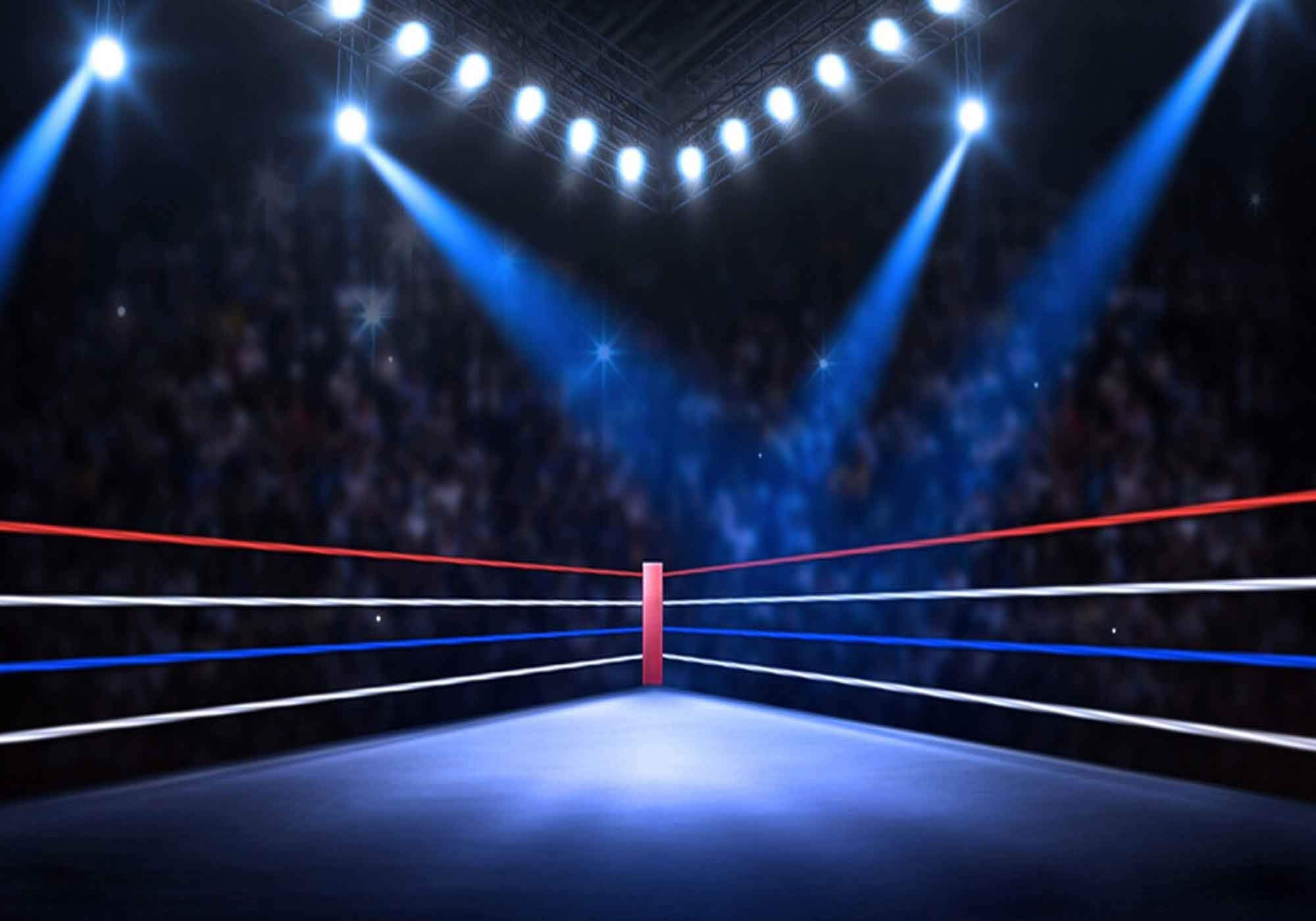 Amazon.com : LFEEY 10x7ft Boxing Ring Backdrops for Photography Stadium ...