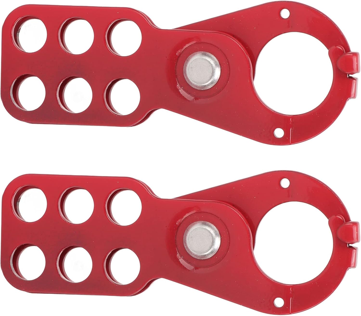 Locking Clasp, Tamper Proof 6 Holes Heavy Duty Steel Design 10.5mm Loto ...